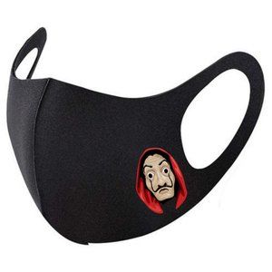 Handmade | Accessories | Money Heist Face Mask Washable Reusable Fabric ...